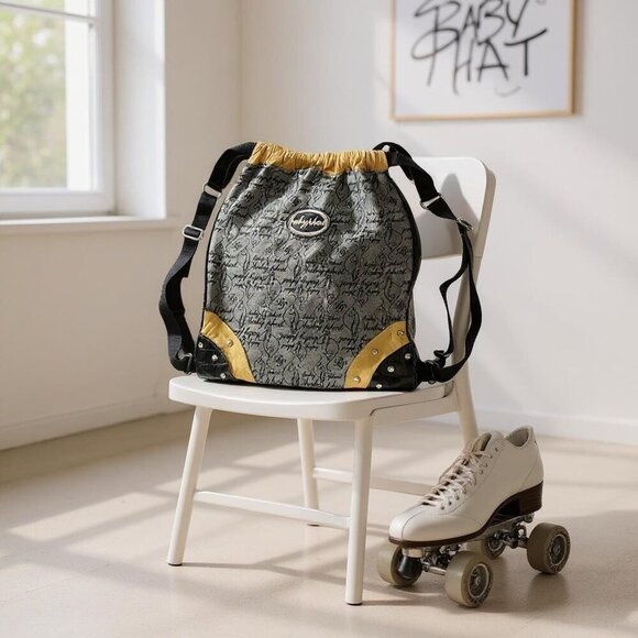 Baby Phat | Bags | Vintage Baby Phat Logo Backpack Y2k Streetwear Pink ...
